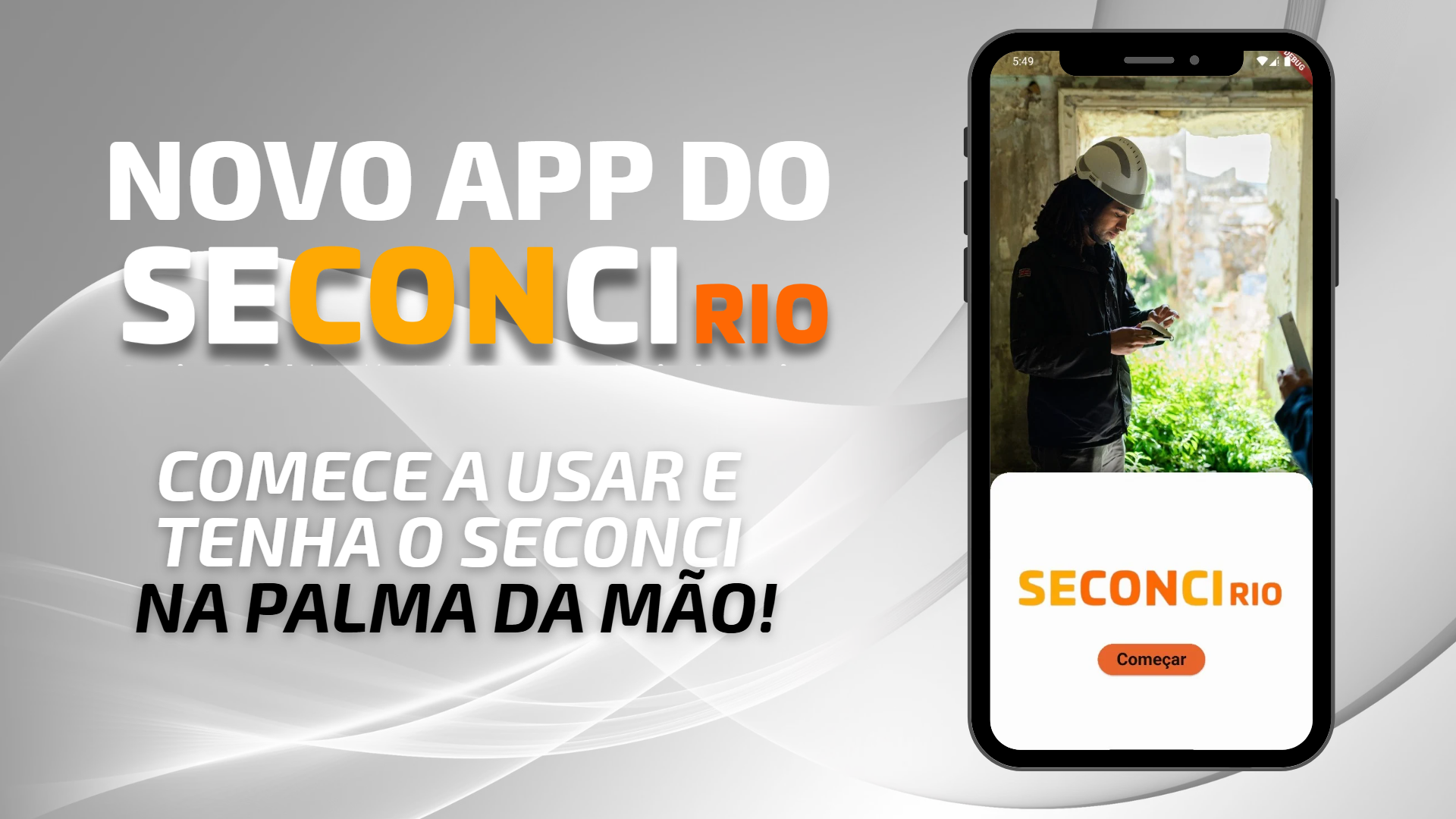 Novidade na palma da sua mão: Seconci-Rio apresenta app para facilitar o dia a dia dos ...